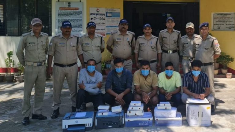 Fake Note Printing Gang Busted in Haridwar, Six Arrested for Making ...