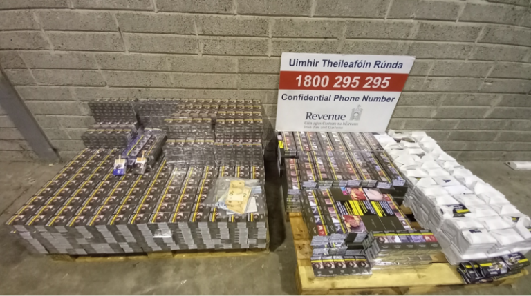 Revenue seizes tobacco products worth almost €1.4 million in Rosslare ...